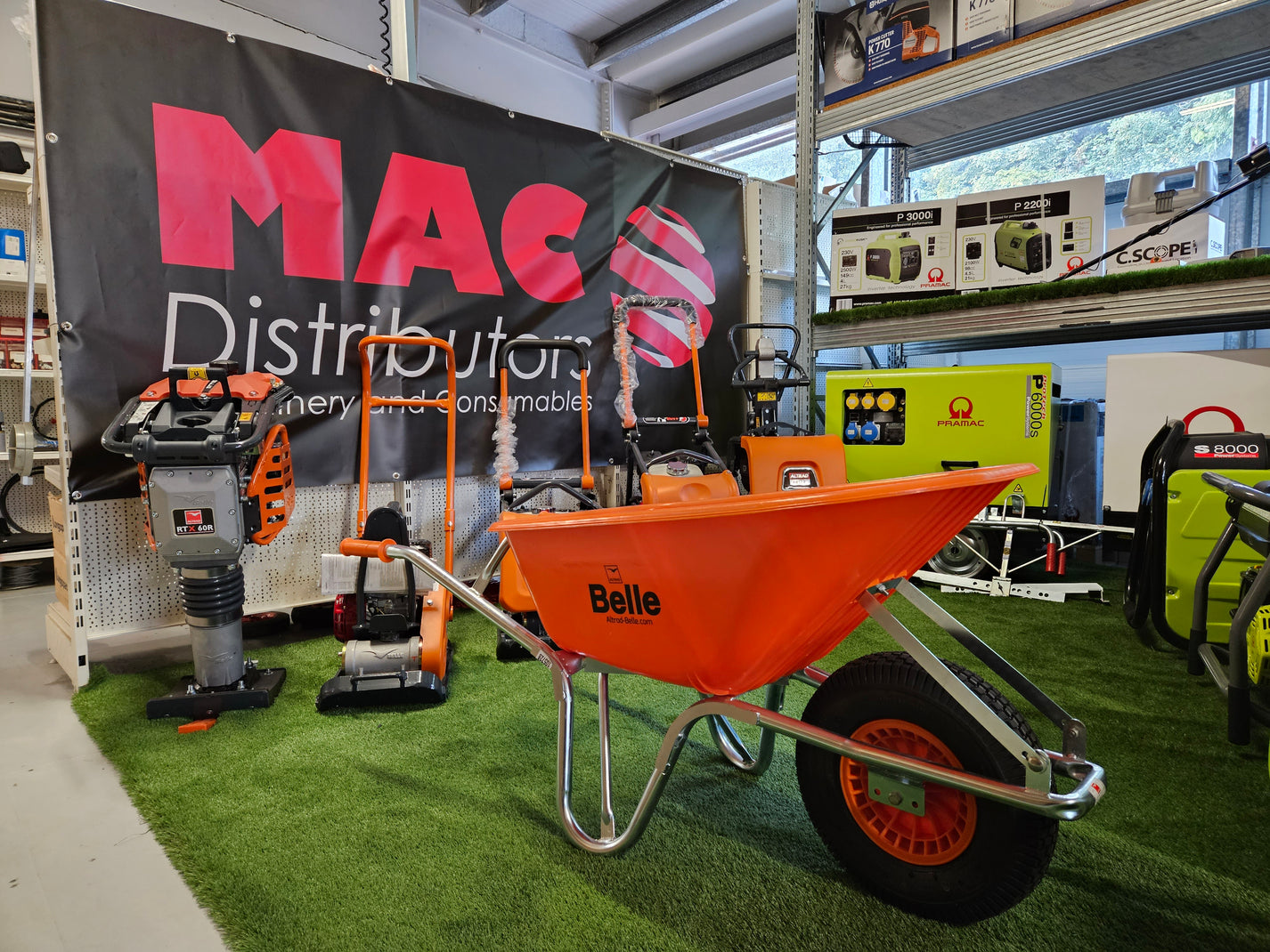 Altrad Belle Warrior Barrow | Heavy Duty Wheelbarrow – MAC Distributors